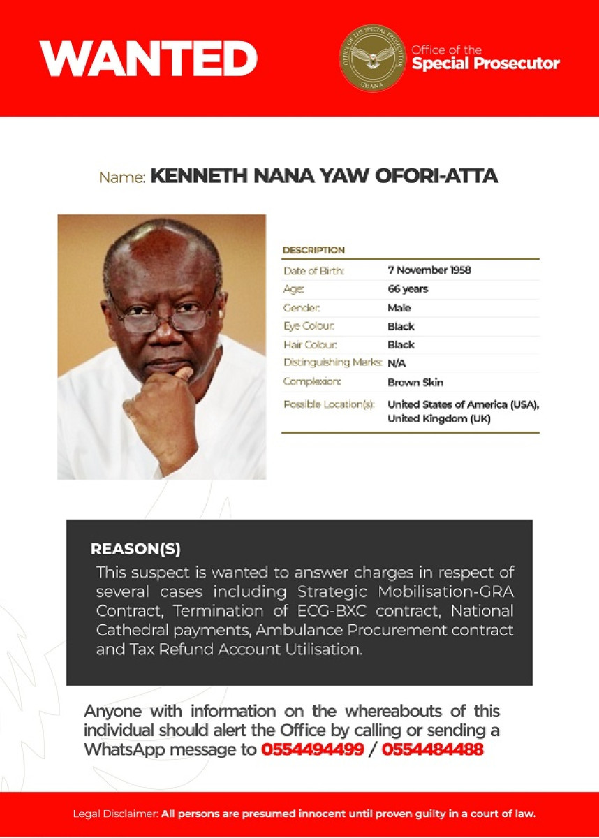 OSP exposes Ofori-Atta as ‘chief patron’ in questionable SML contract ...